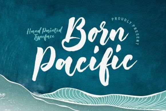 Born Pacific Font - Free Font