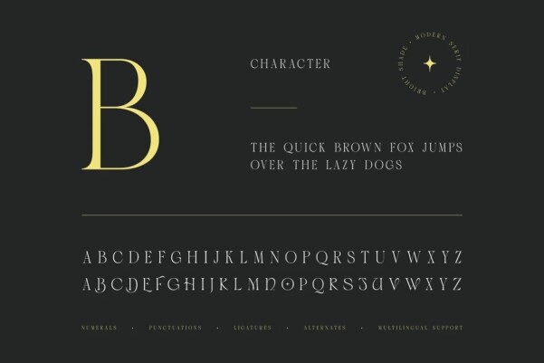 Bright Shade Font - Free Font