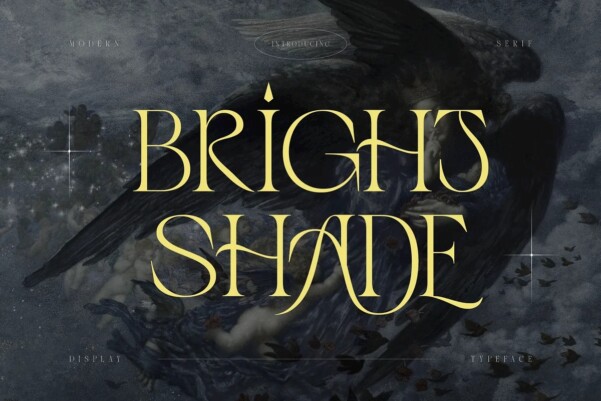 Bright Shade Font - Free Font