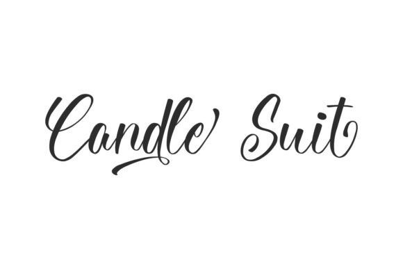 Candle Suit Font - Free Font