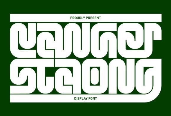 Canger Staong Font - Free Font