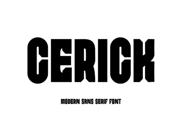 Cerick Font - Free Font