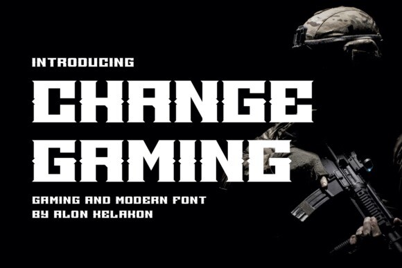 Change Gaming Font - Free Font