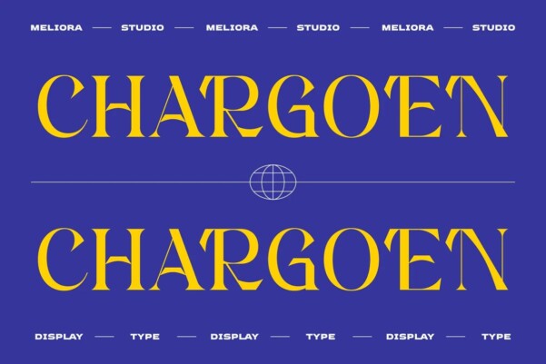 Chargoen Font - Free Font