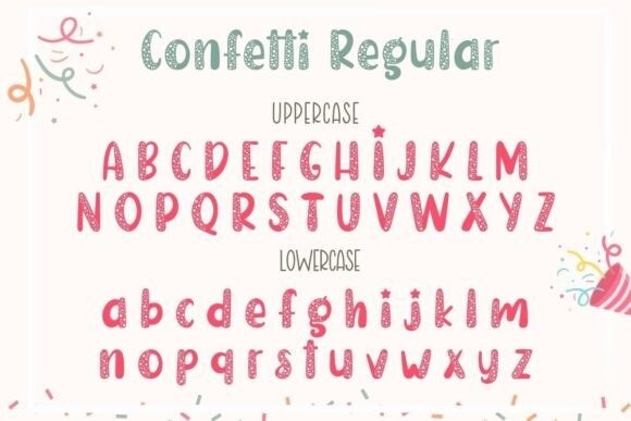 Confetti Decorative Font - Free Font