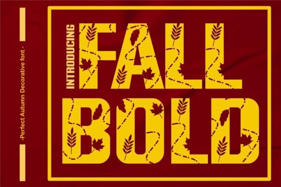 Fall Bold Font - Free Font