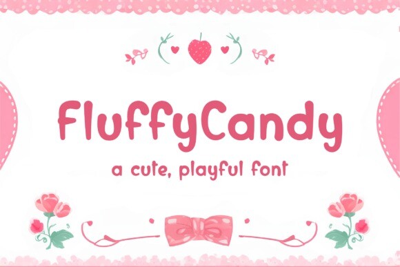 Fluffycandy Font - Free Font