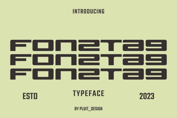 Fonztag Font - Free Font