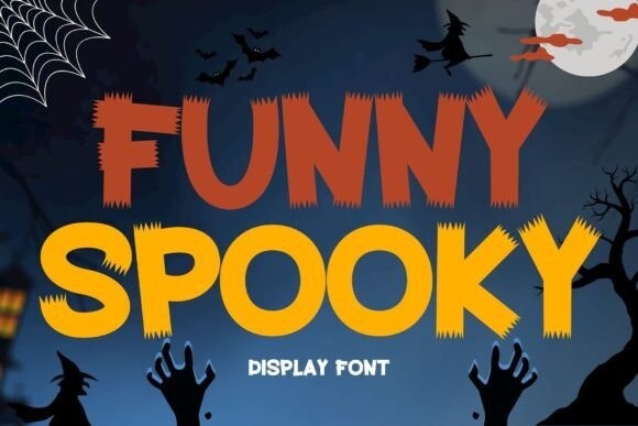 Funny Spooky Font - Free Font