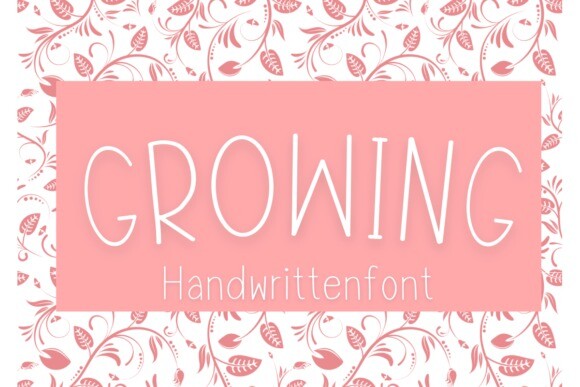 Growing Typeface - Free Font