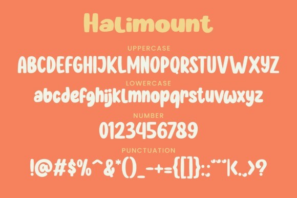 Halimount Display Font - Free Font