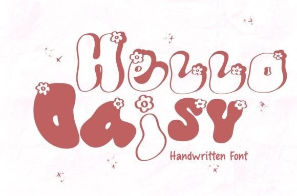 Hello Daisy Display Font - Free Font