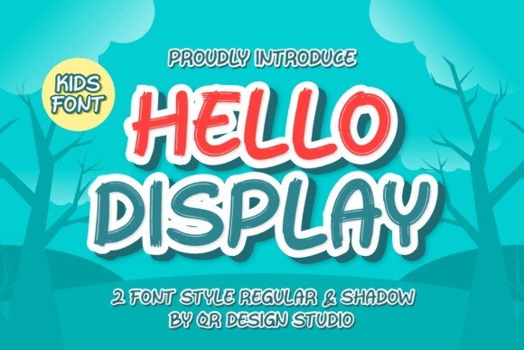 Hello Display Typeface - Free Font