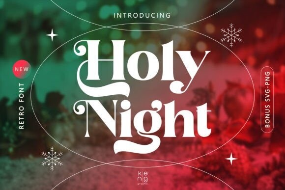 Holy Night Font - Free Font