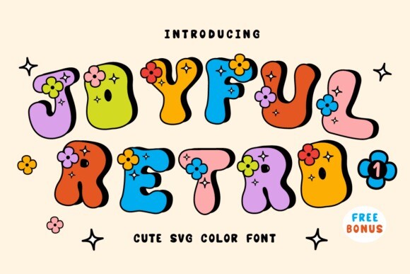 Joyful Retro Cute Font - Free Font
