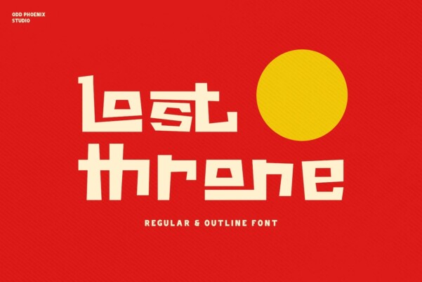 Lost Throne Font - Free Font