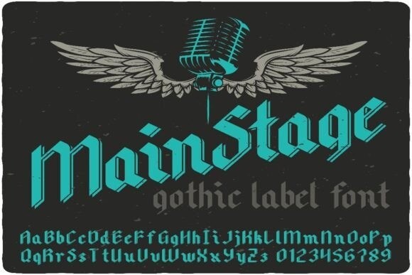 Main Stage Font - Free Font