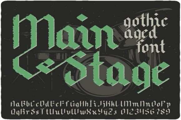 Main Stage Font - Free Font