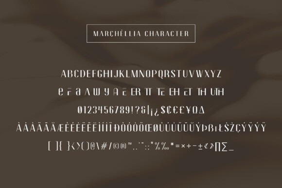 Marchellia Typeface - Free Font
