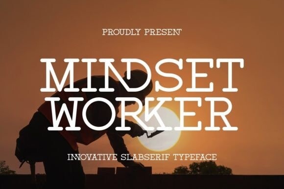 Mindset Worker Font - Free Font