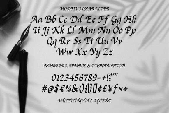 Morbius Font - Free Font