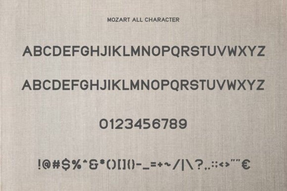 Mozart Font - Free Font
