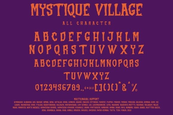 Mystique Village Font - Free Font