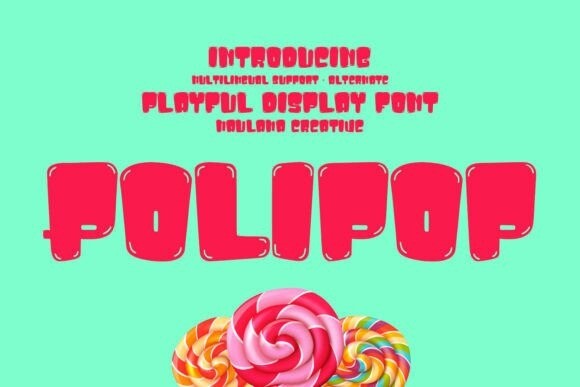 Polipop Font Free Font