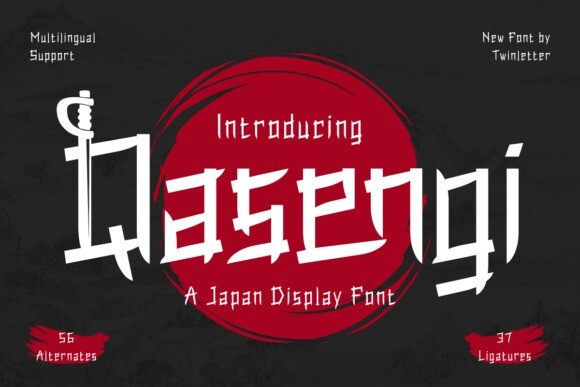 Qasengi Font - Free Font