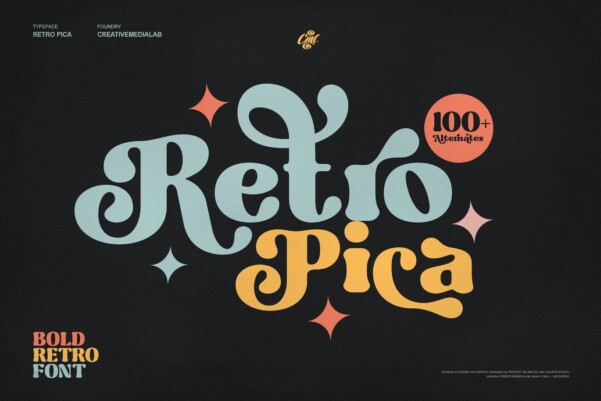 Retro Pica Font - Free Font