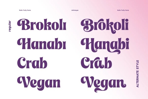 Rolie Twily Font - Free Font