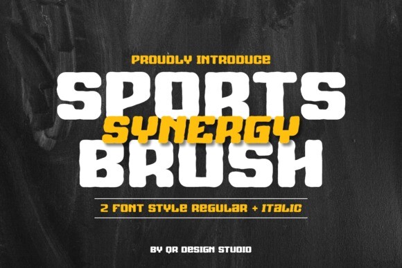 Sports Synergy Brush Font - Free Font