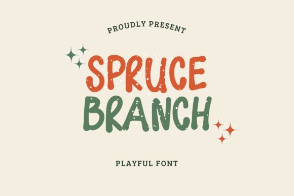 Spruce Branch Font - Free Font