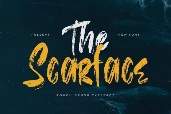 The Scarface Font - Free Font