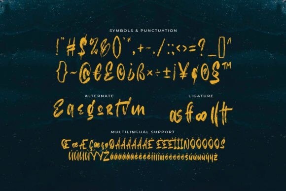 The Scarface Font - Free Font