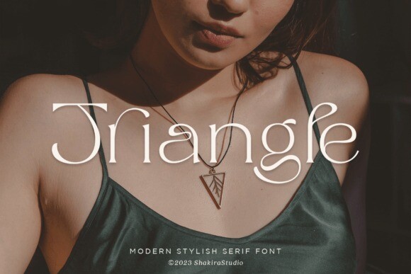 Triangle Font - Free Font