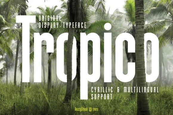 Tropico Font - Free Font