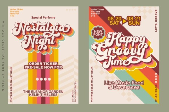 Vintage Celestial Font - Free Font