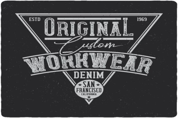 Wanted Denim Font - Free Font