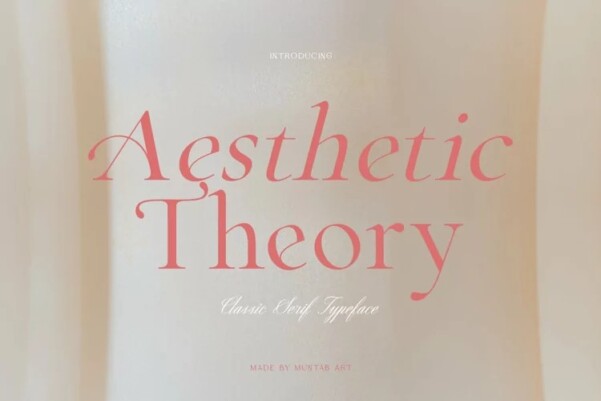 Aesthetic Theory Font - Free Font