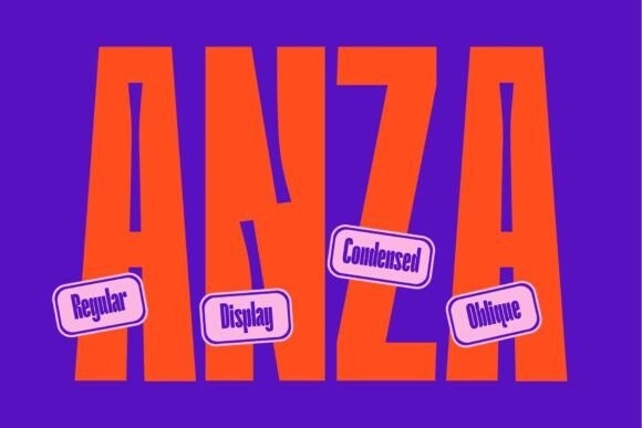 Anza Font - Free Font
