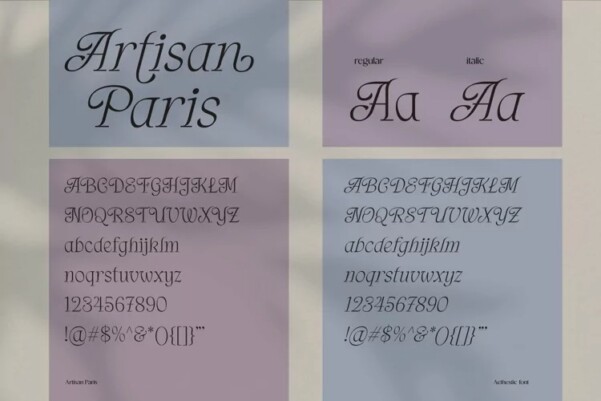 Artisan Paris Font - Free Font