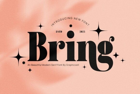 Bring Serif Font - Free Font