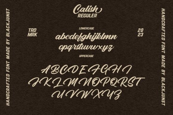 Calish Font - Free Font