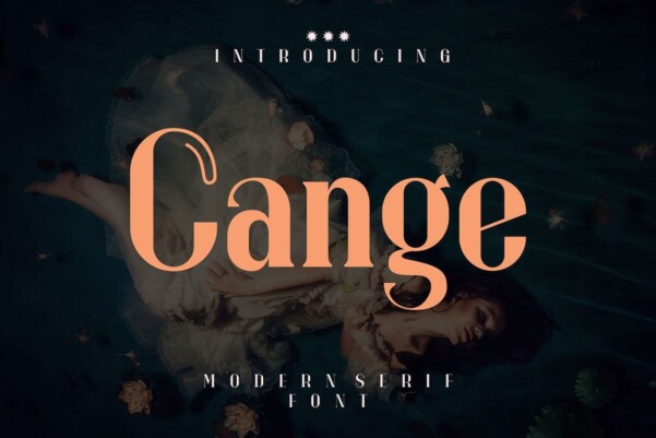 Cange Font - Free Font