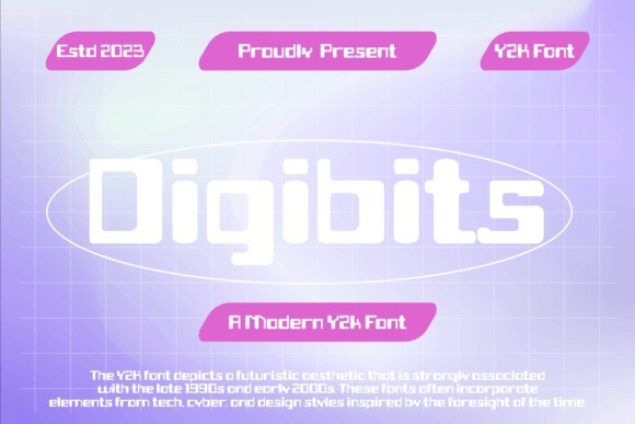 Digibits Font - Free Font