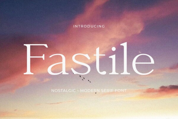 Fastile - Nostalgic Serif Font - Free Font