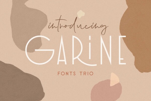 Garine Font Trio - Free Font