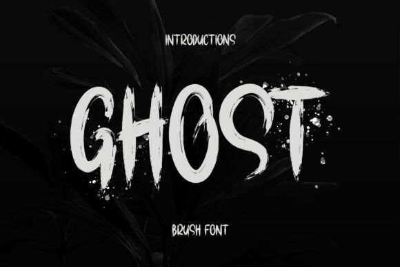 Ghost Brush Font - Free Font