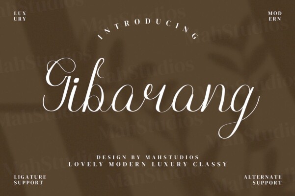 Gibarang Font - Free Font